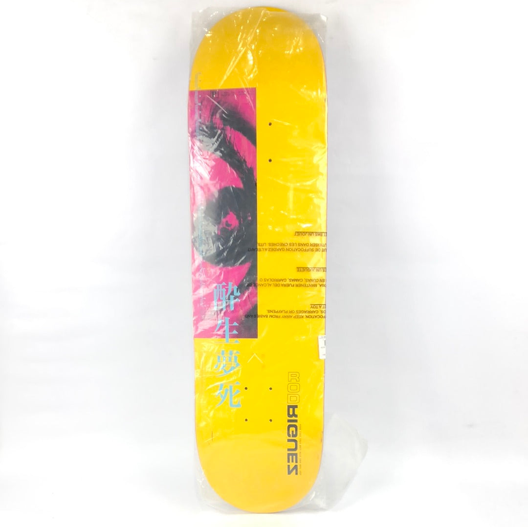 Primitive Paul Rodriguez Drunken Life-Dreamy Death Yellow/Pink 8.5" Sk ...