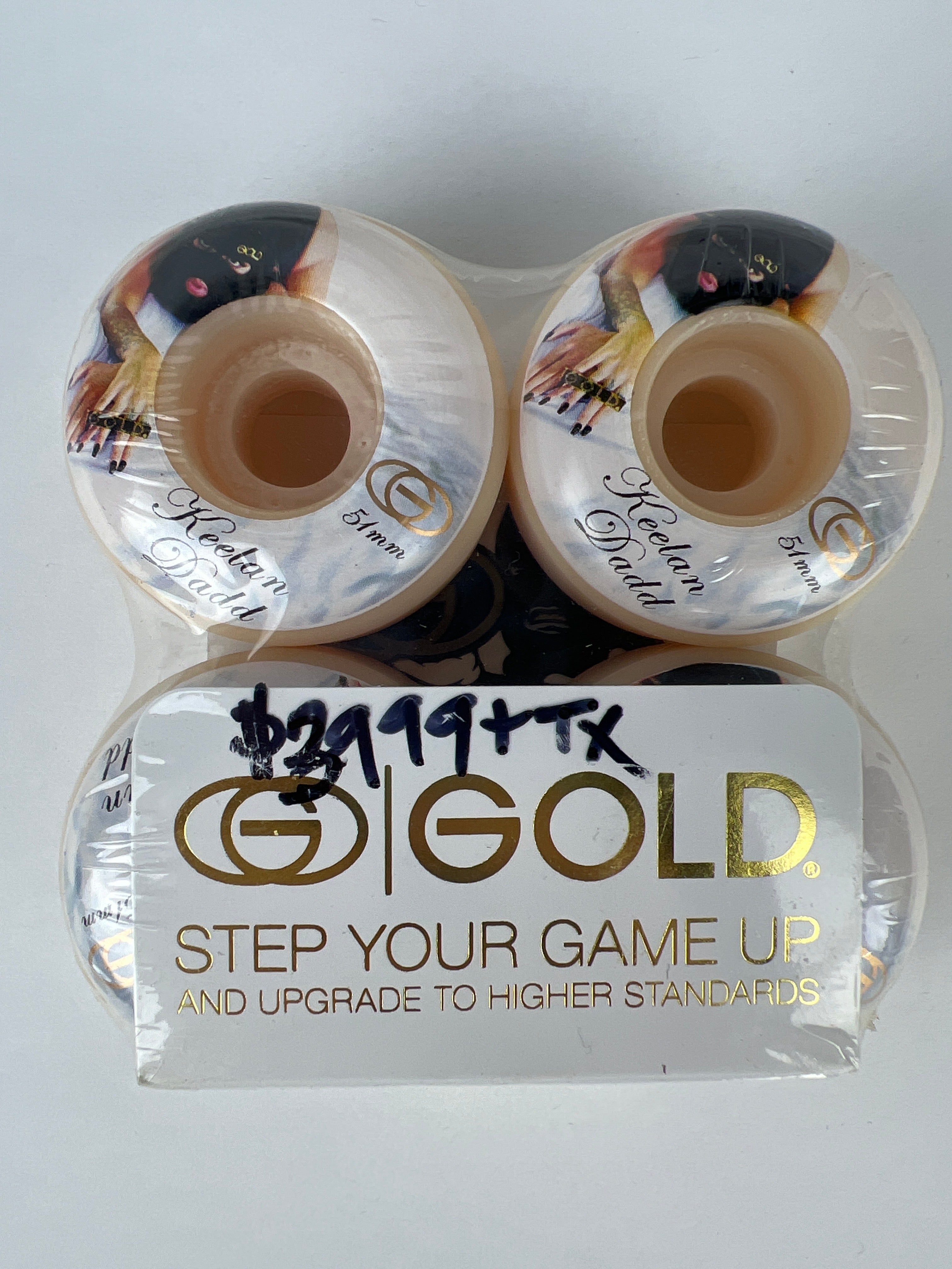 Gold Wheels Gold Goons Keelan Dadd Shiesty Woman White Black Gold Size ...
