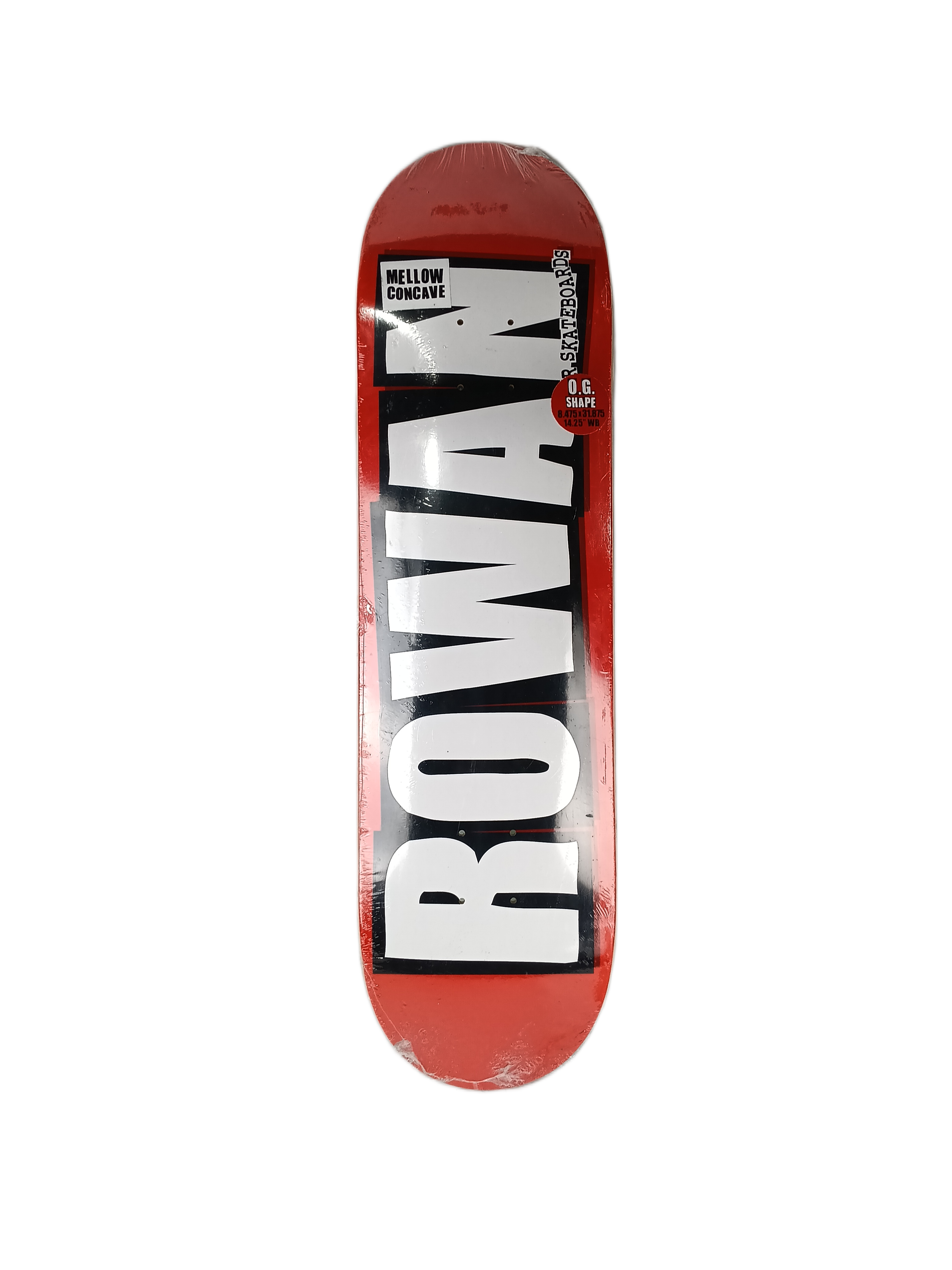 Baker Rowan Zorilla OG Shape Block Letters Black Red White Size 8.475 ...
