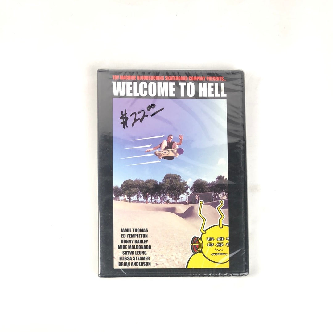 Welcome To Hell Toy Machine DVD Sealed – western-skate-co