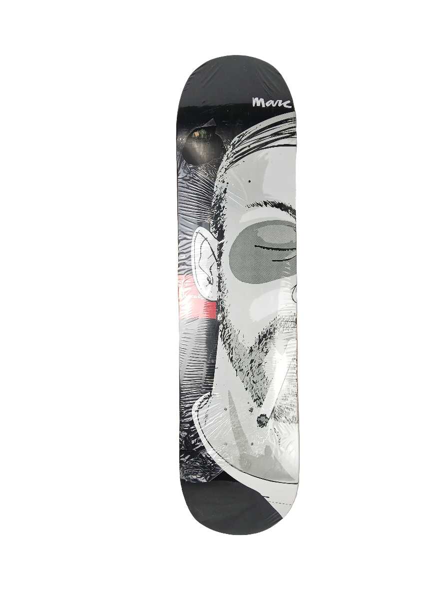 Chocolate Marc Johnson Portrait Series Smoking Black Red White Size 7.5 ...