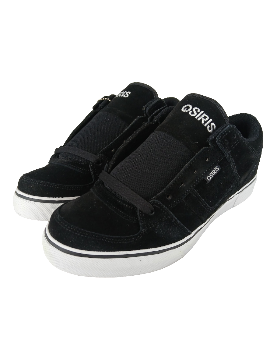 Osiris Chino Low Black White Gum US Mens Size 10.0 Shoes – western-skate-co