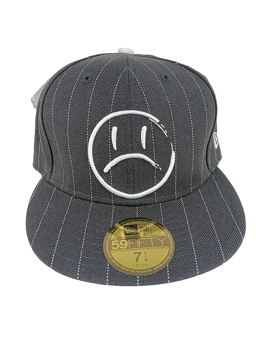 New Era Rogue Status 59fifty Rob Dyrdek Black White Pinstripe Size 7 1 ...