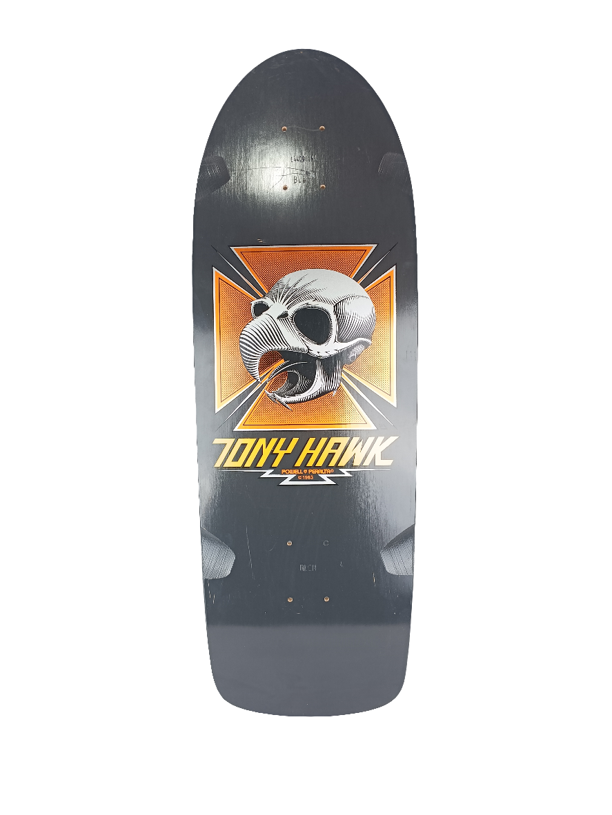 Bones Brigade Series 4 Tony Hawk Hawk 3 Skull BLEM Black White Gold 1 ...