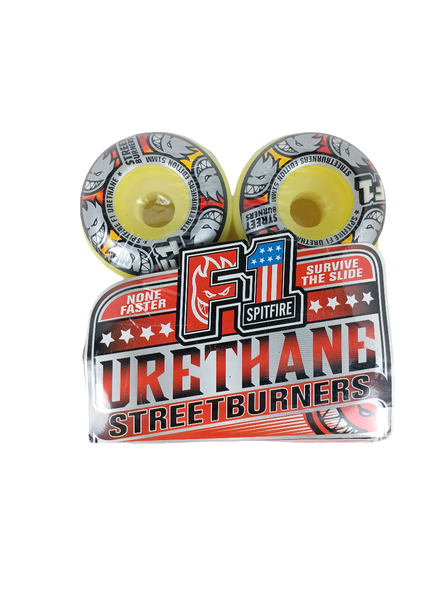 Spitfire F1 Street Burners Big Head Multicolor Silver Size 51MM 100A D ...