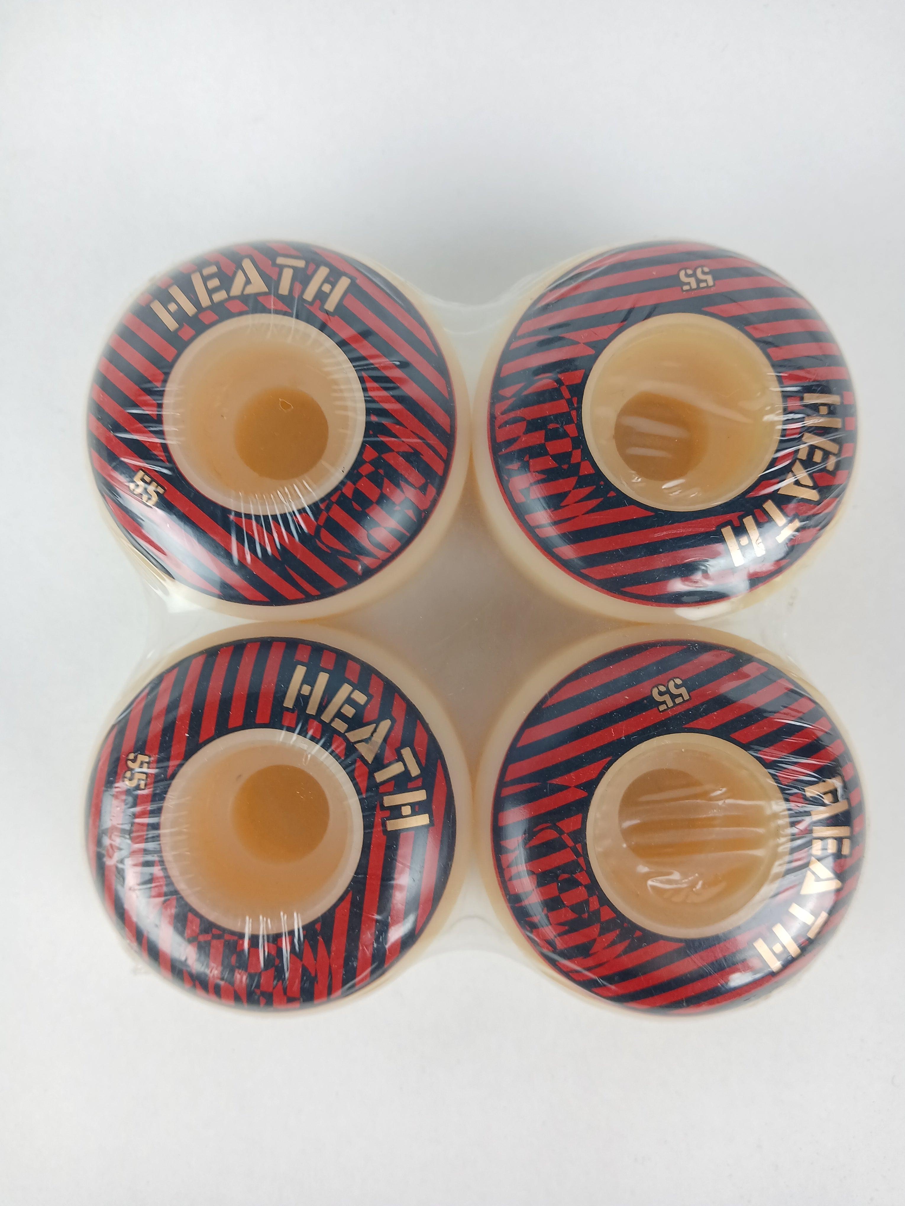 Alien Workshop Heath Kirchart Red Black Gold Size 55MM Vintage NOS Whe ...